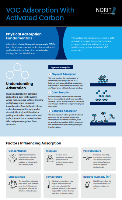 VOC removal from (bio)gas by NORIT activated carbon